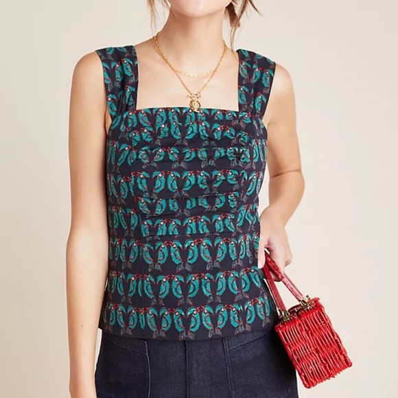 Maeve | Tops | Maeve Toulouse Tank Crop Top 8 | Poshmark